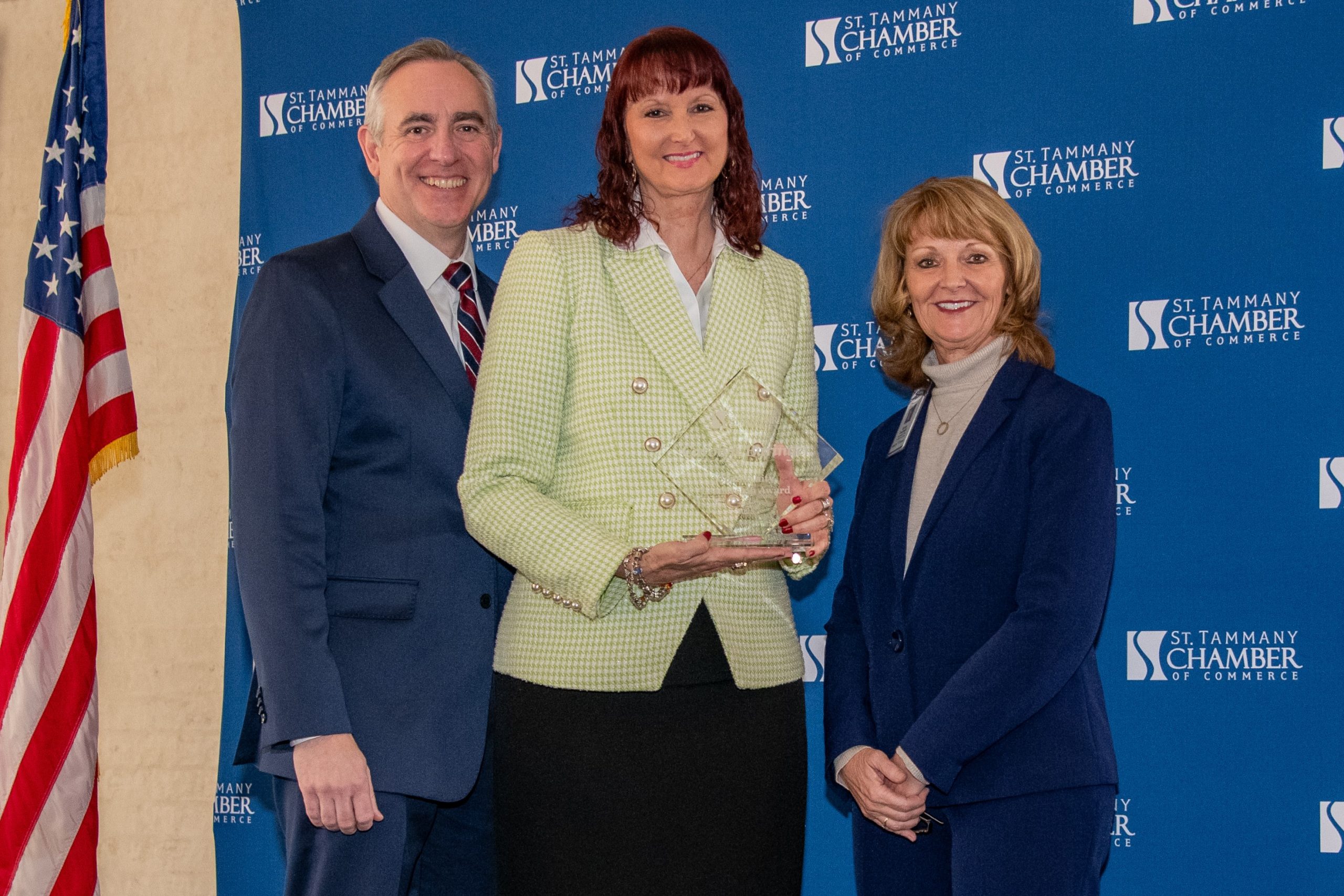 Ronnie Simpson, Carolyn Baringer, Sandy Badinger | St. Tammany Chamber ...